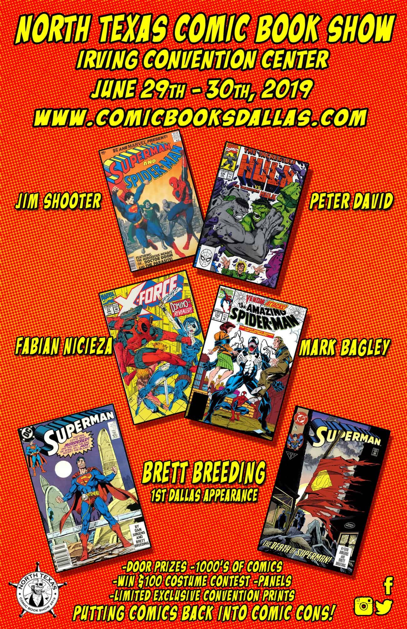 North Texas Comic Book Show (Dallas) (June 2019) | Convention Scene