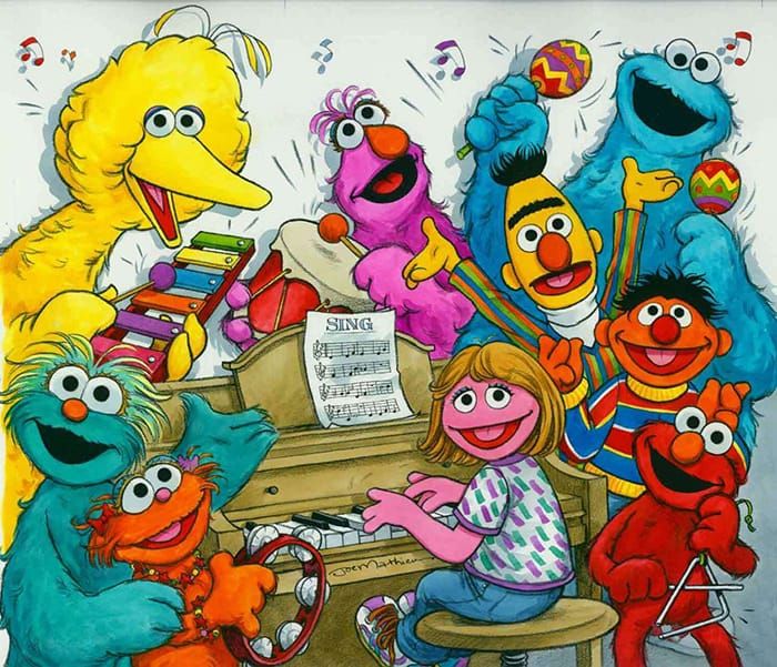MA - Picturing Sesame Street: The Art of Illustrator Joe Mathieu ...