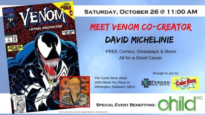 DE - Venom Co-Creator Signing | Convention Scene