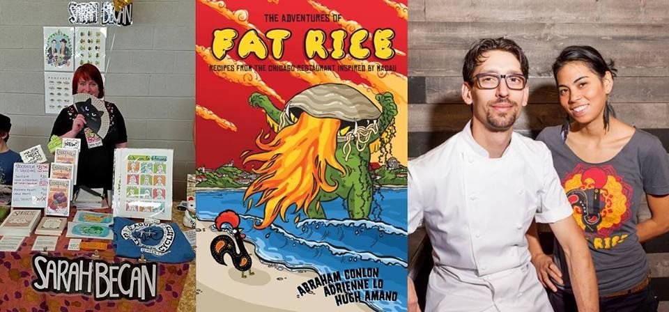 IL - The Adventures of Fat Rice Signing | Convention Scene