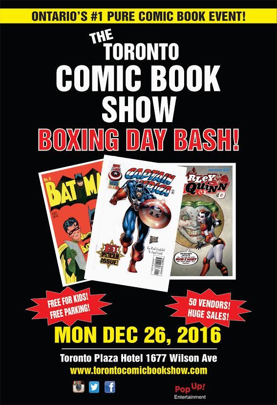 Toronto Comic Book Show (December 2016) | Convention Scene