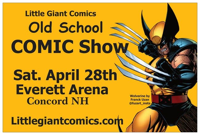 Little Giant Comics Old School Comic Show (New Hampshire) (April 2018 ...
