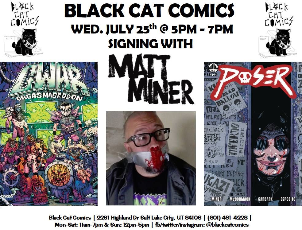 UT - Matt Miner Signing | Convention Scene