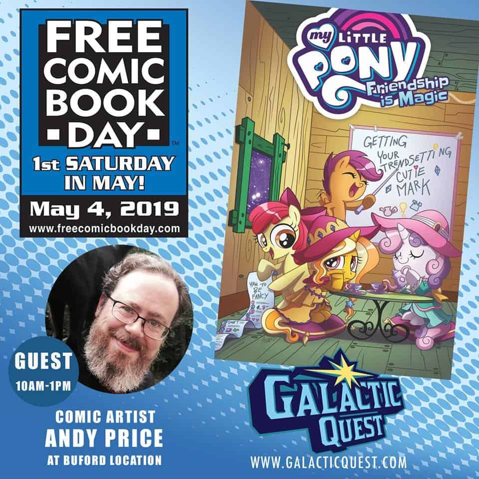 GA - FCBD 2019: Galactic Quest Comics | Convention Scene