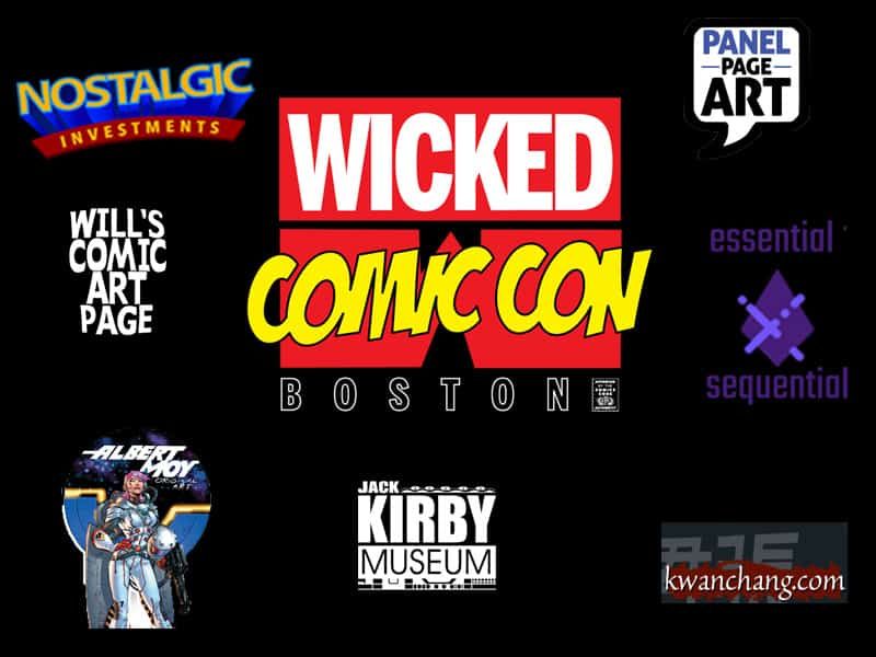 Boston Comic Art Show at Wicked Comic Con 2022 | Convention Scene